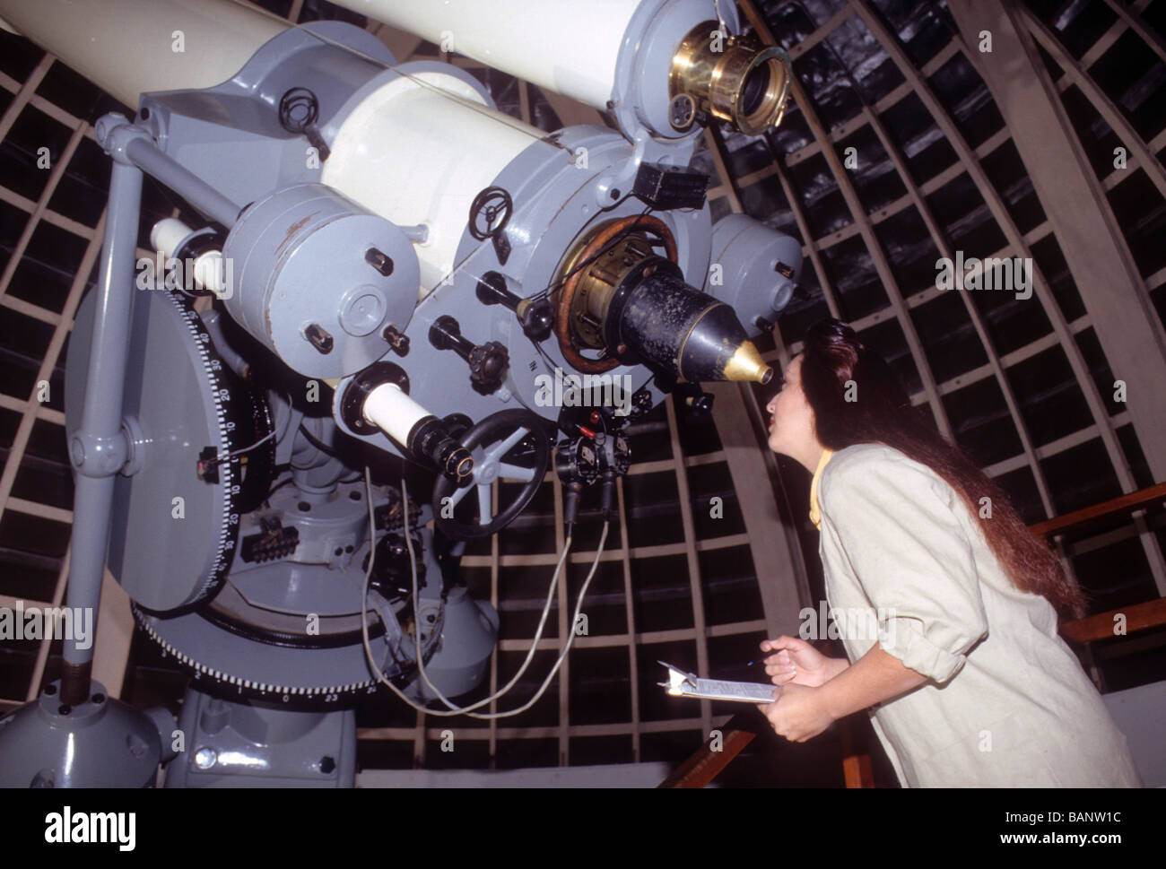 Hispanic Latina astronomer space telescope research scientist Stock ...