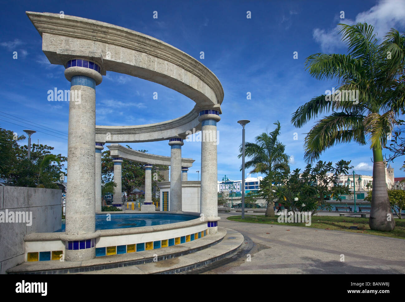 Independence Square, Barbados, St. Michael Stock Photo - Alamy