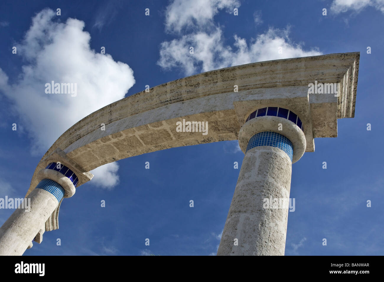 Arc in Independence Square, Barbados, St. Michael Stock Photo - Alamy