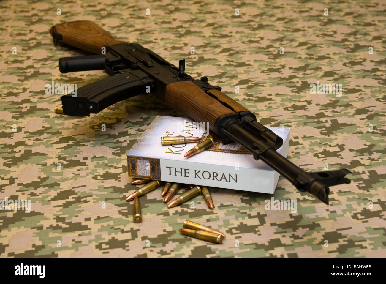 The Koran, the AK47, bullets one is always right but who is to say ...