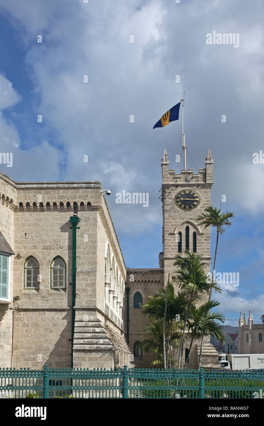 Barbados Parliament Buildings, located at the top of Broad Street ...