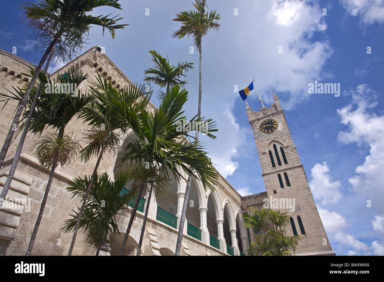 Barbados Parliament Buildings, located at the top of Broad Street ...