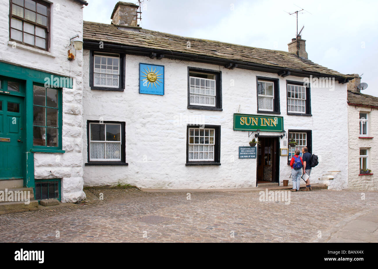 The Sun Inn, Dent, Cumbria, England UK Stock Photo - Alamy