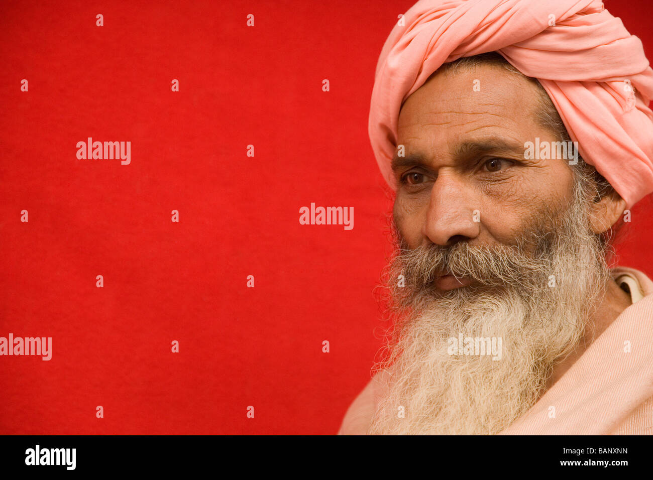 Indian sadhu saint man hi-res stock photography and images - Alamy