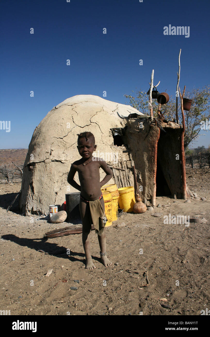 Himba Hut Boy High Resolution Stock Photography and Images - Alamy