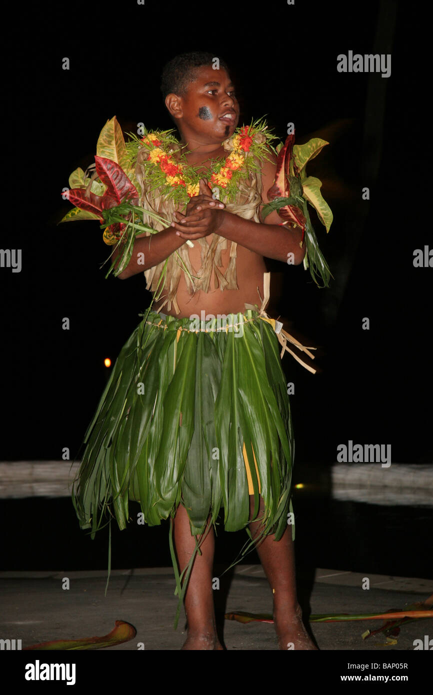 Fiji fijian traditional costume hi-res stock photography and images - Alamy