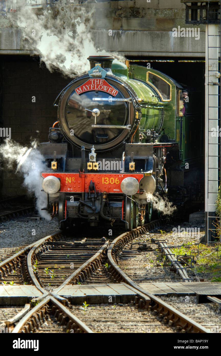 Steam locomotive 1306 mayflower hi-res stock photography and images - Alamy