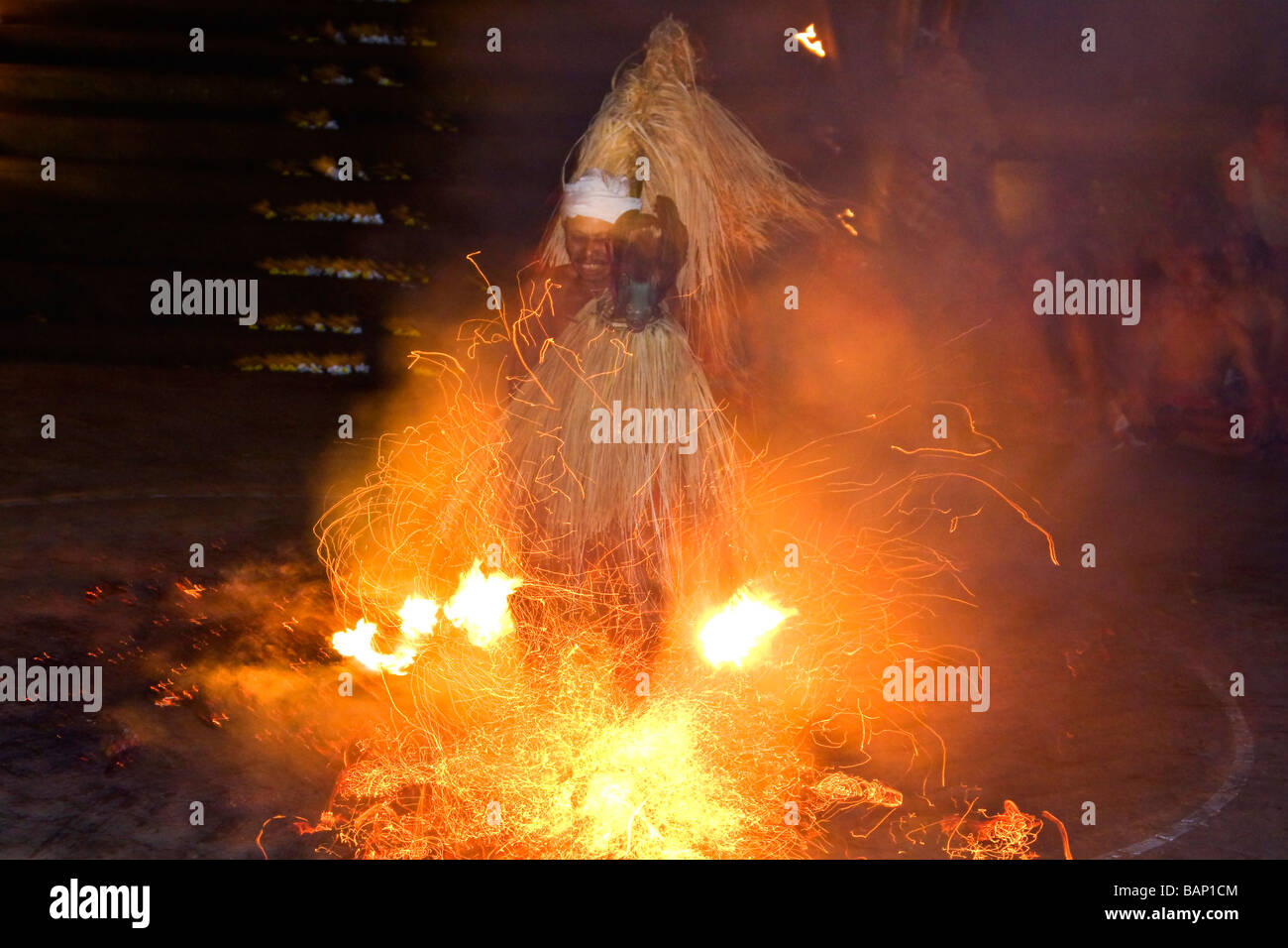 fire dancer in Ubud Bali Indonesia Stock Photo - Alamy
