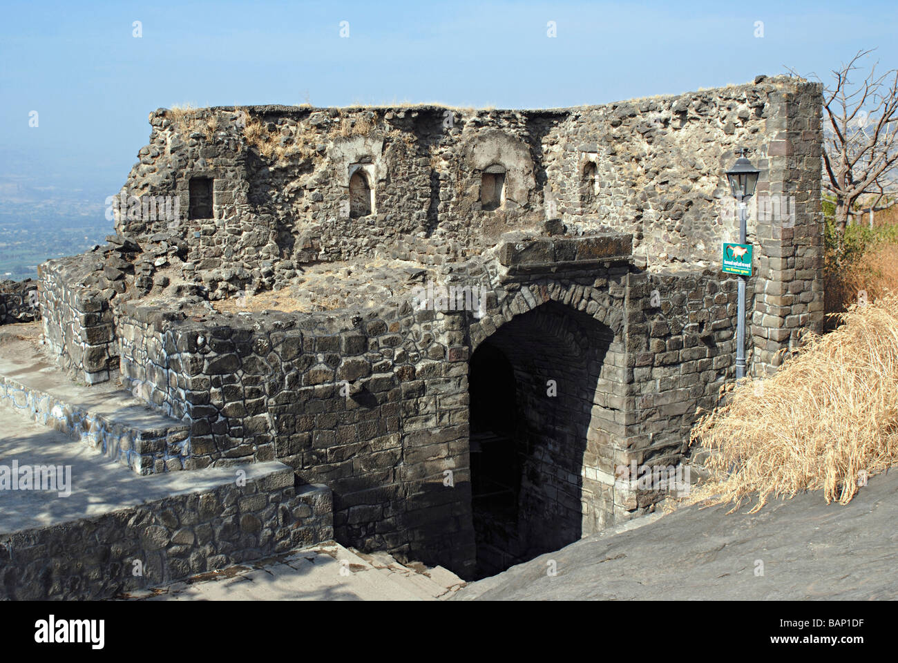 Shivneri Fort. (Junnar, Dist. Pune) gate No. 5. Mina Darwaza Stock ...