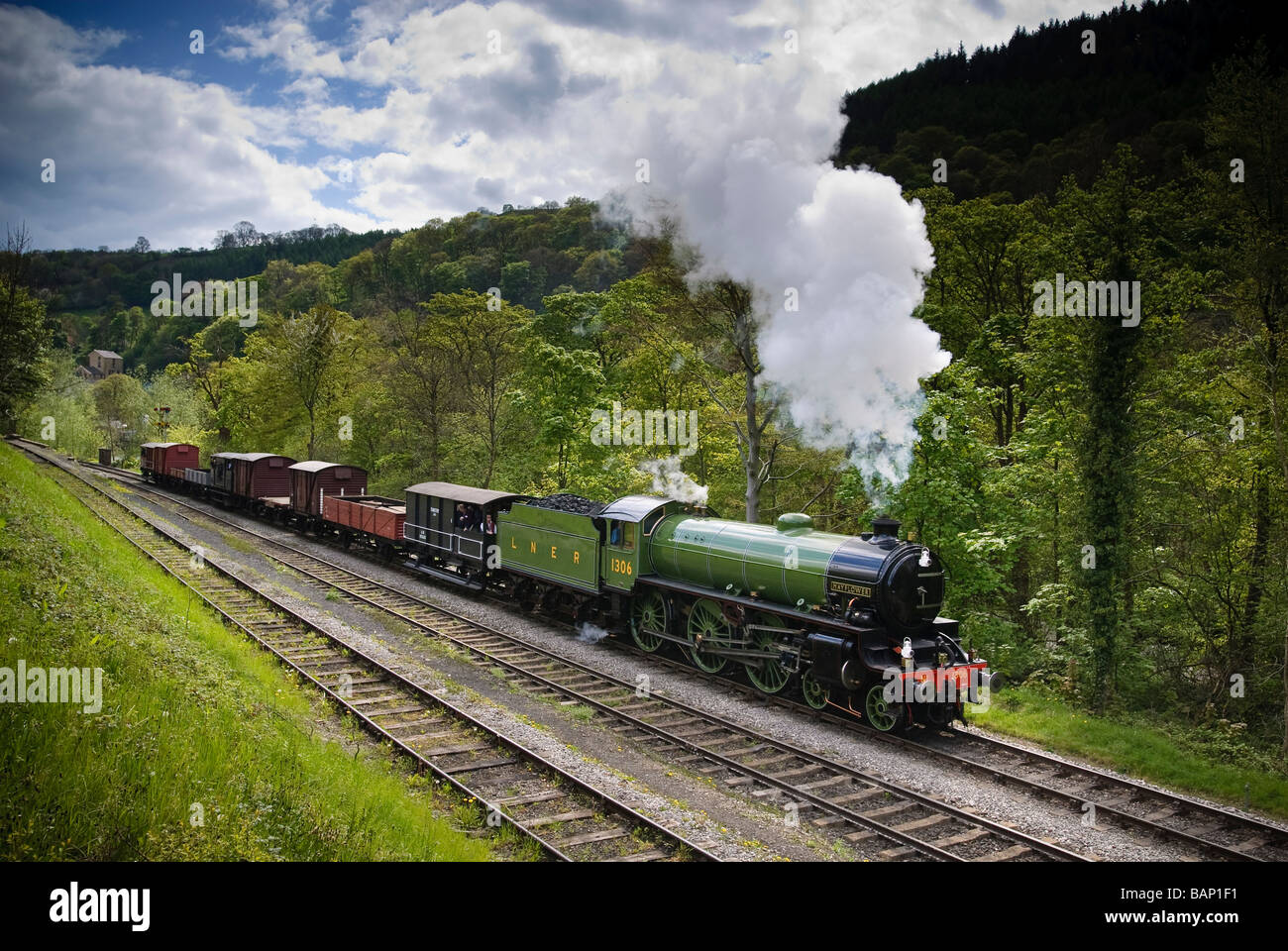 Steam locomotive 1306 mayflower hi-res stock photography and images - Alamy