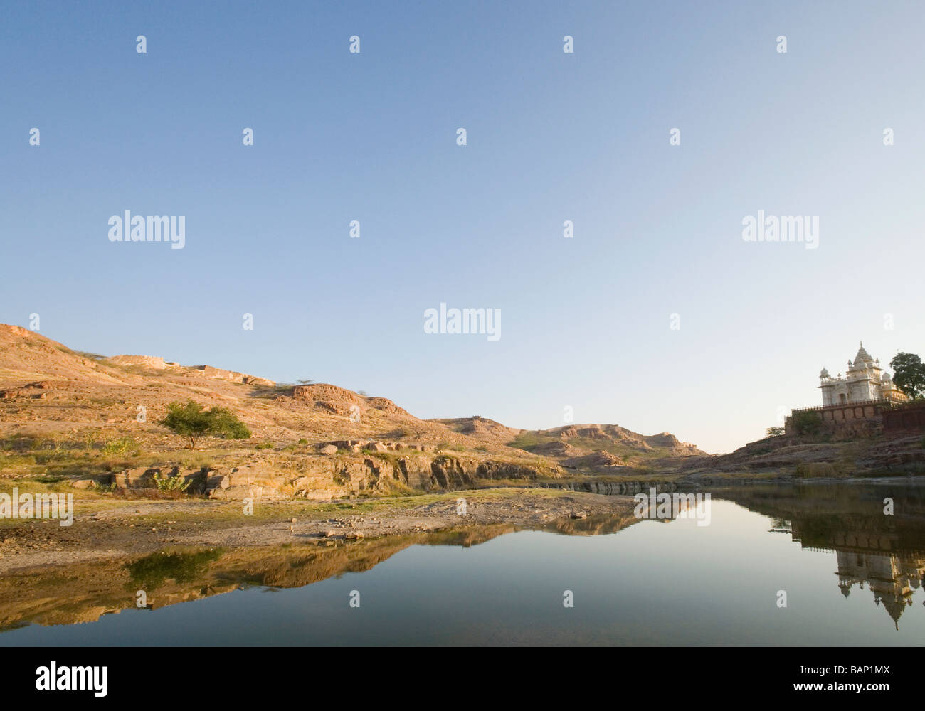 Temple at lakeside, Jodhpur, Rajasthan, India Stock Photo - Alamy