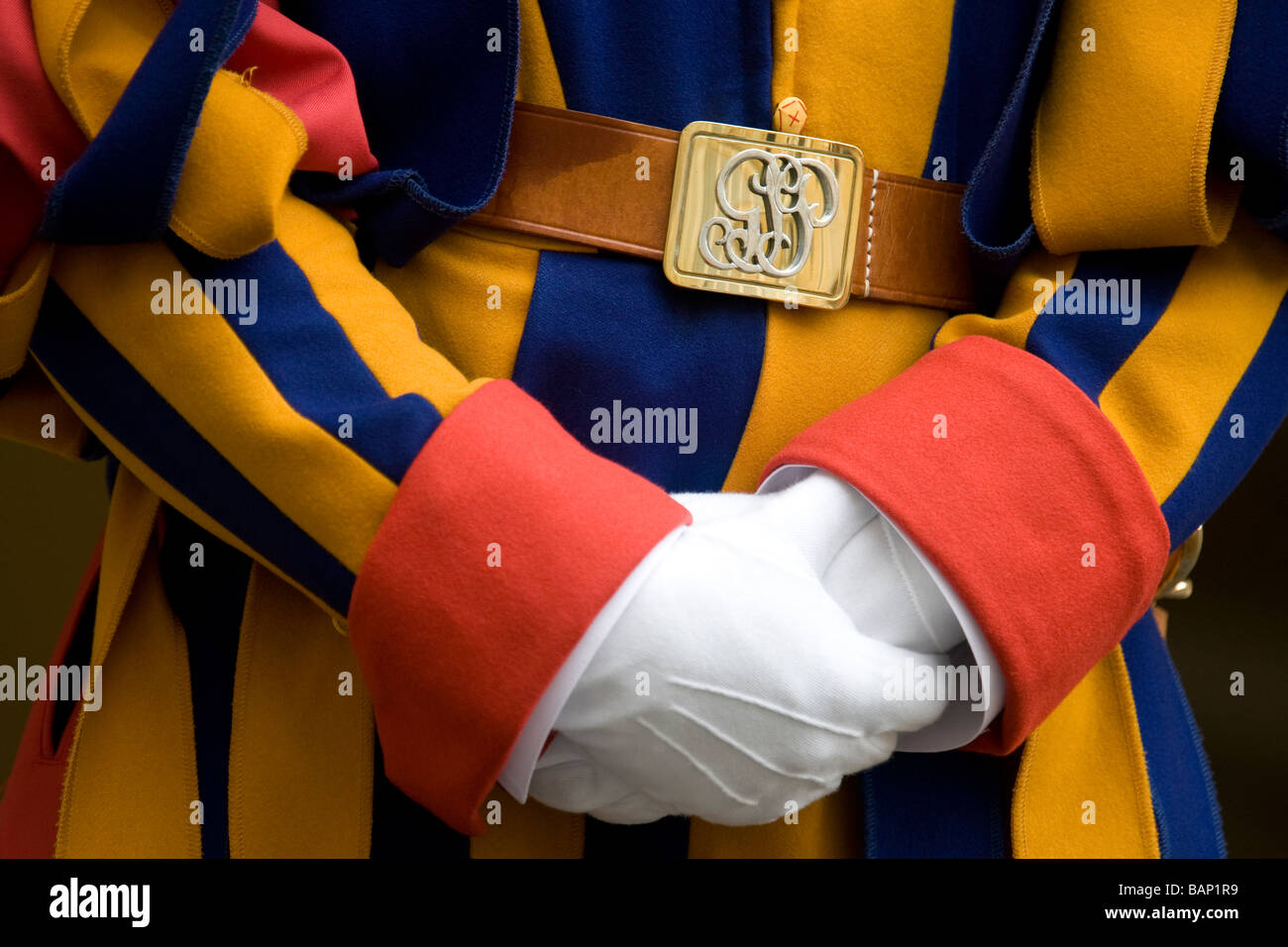 Vatican's swiss guards hi-res stock photography and images - Alamy