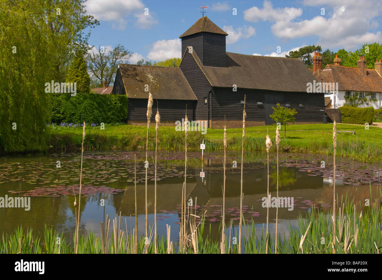 Buckland Village Green and Pond Surrey countryside England uk Stock ...