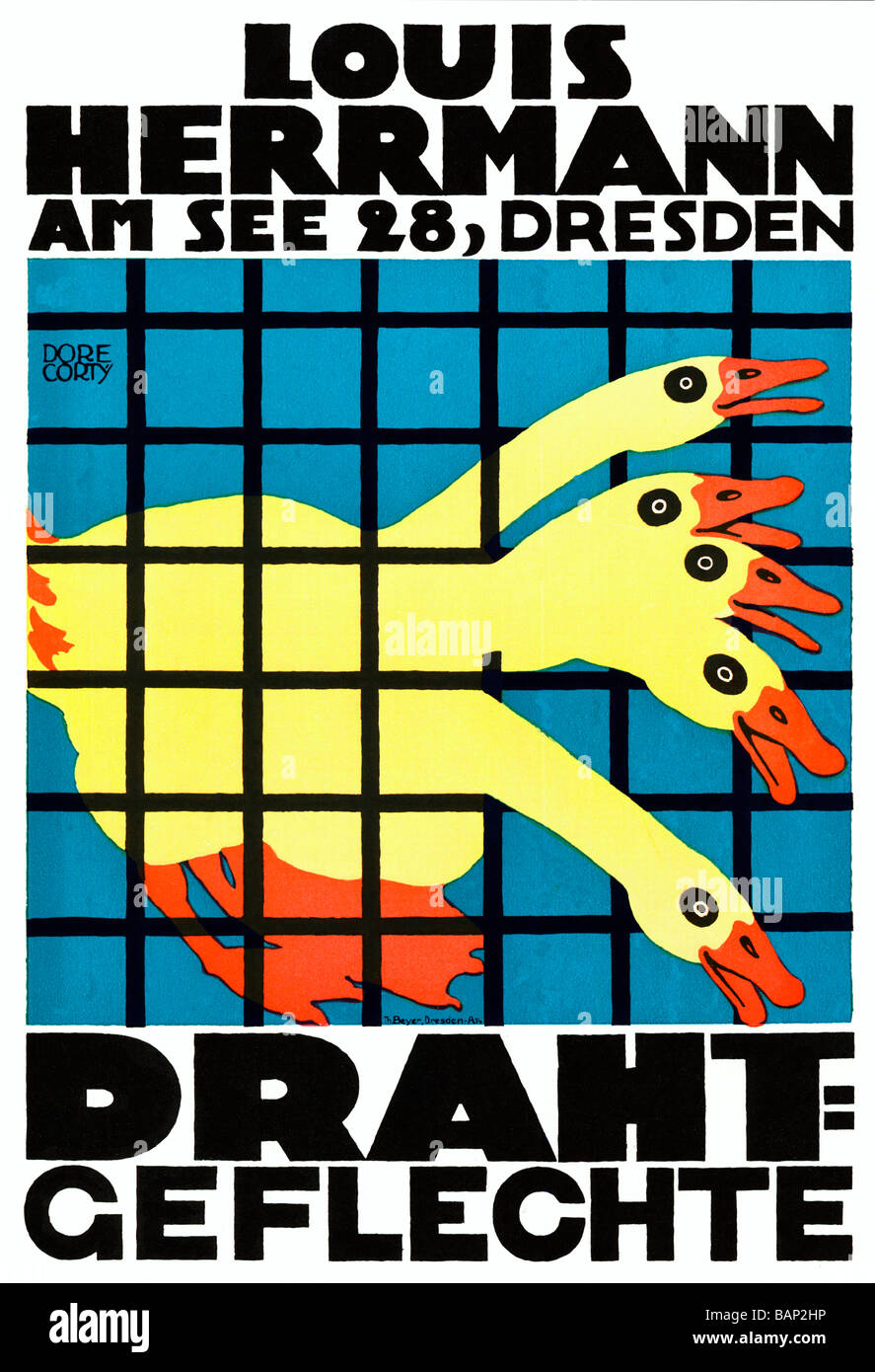 German art deco illustration hi-res stock photography and images - Alamy