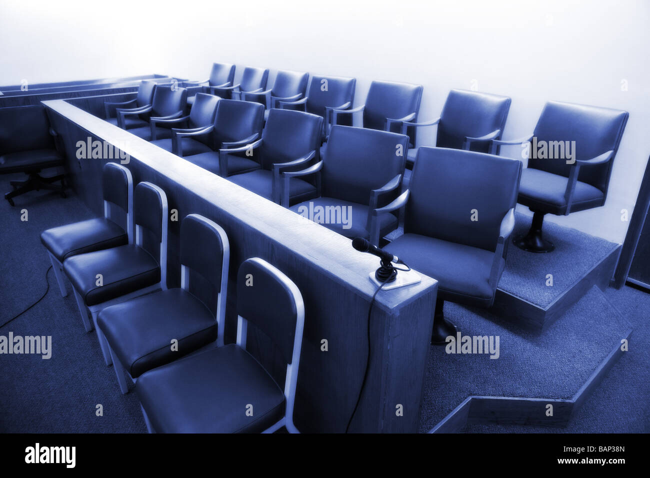 Jury box hi-res stock photography and images - Alamy