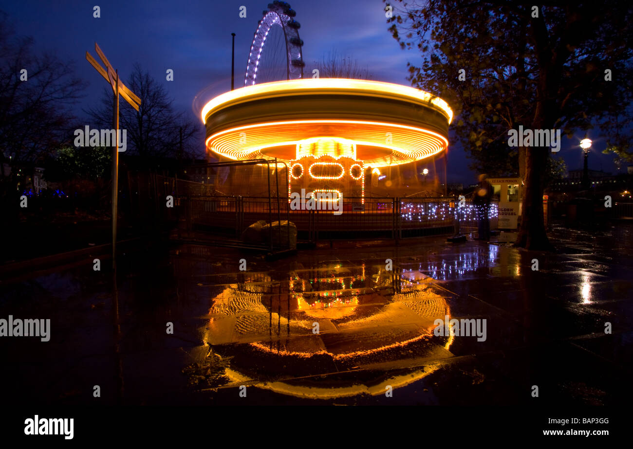 Merry go round london hi-res stock photography and images - Alamy