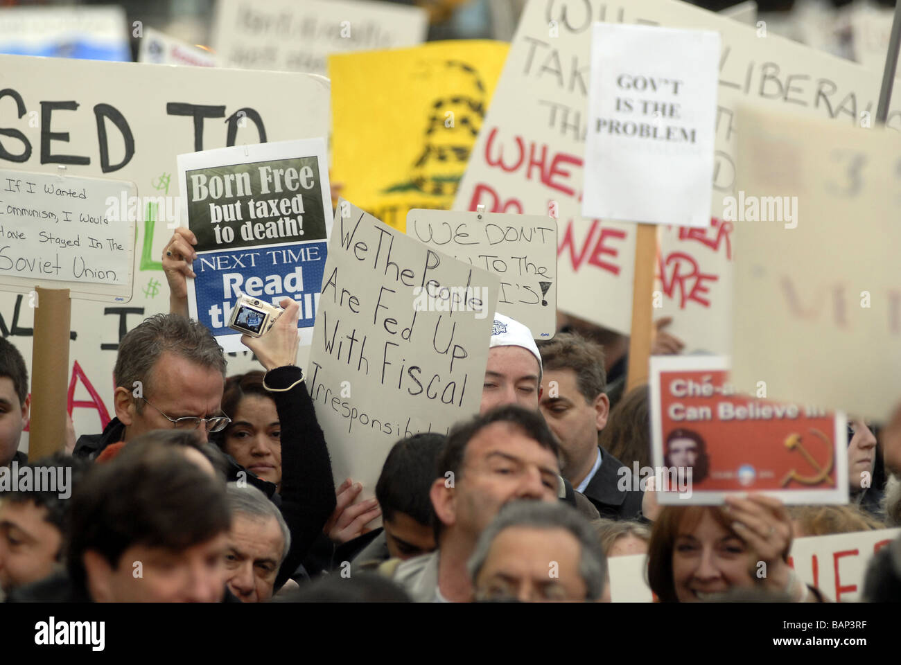 Misspelled Tea Party Protest Signs