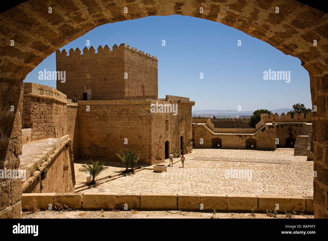 Monumental Citadel and Castle Almeria Andalusia Spain Stock Photo - Alamy