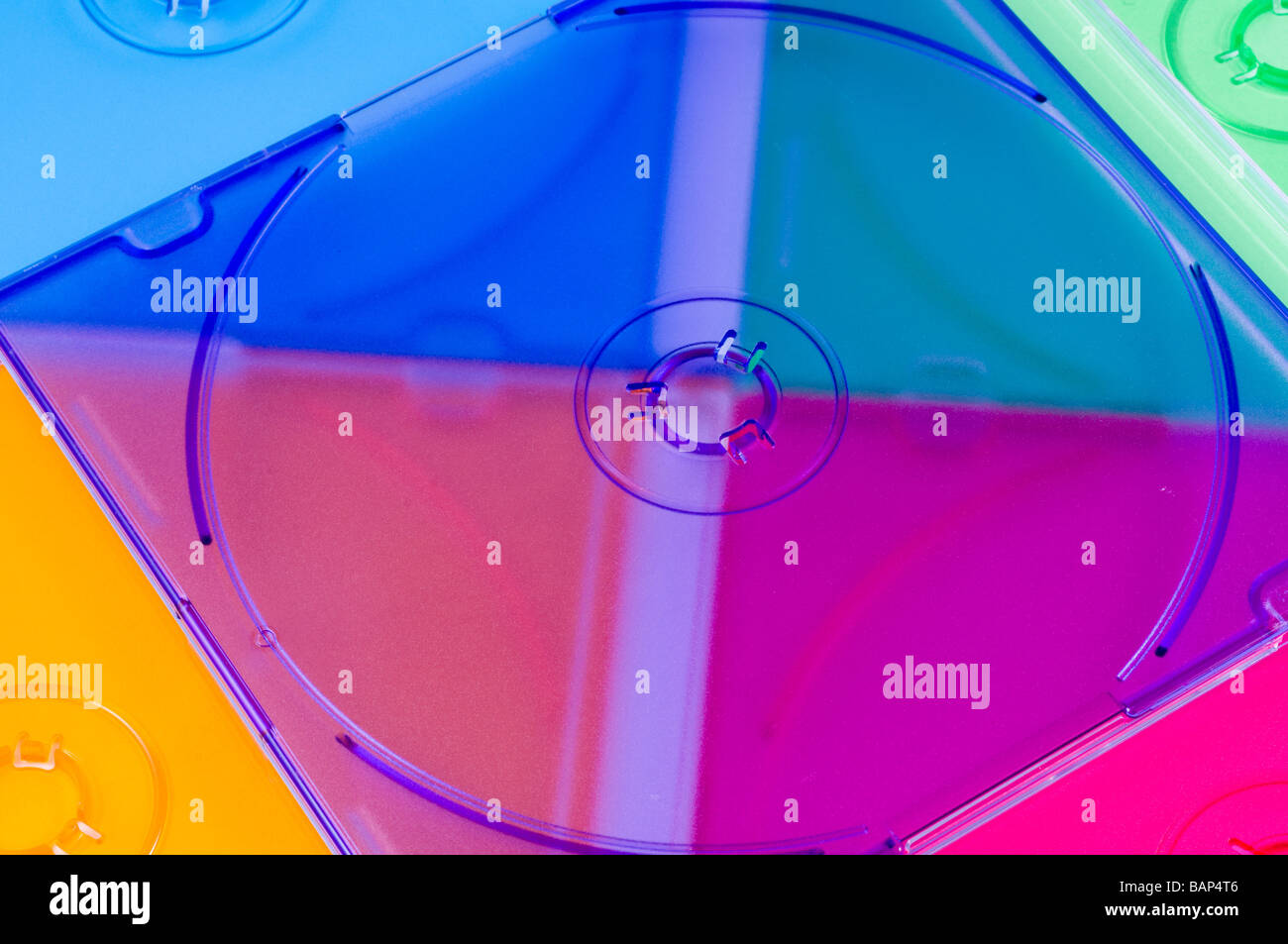 disks multiciolored boxes technology background Stock Photo - Alamy