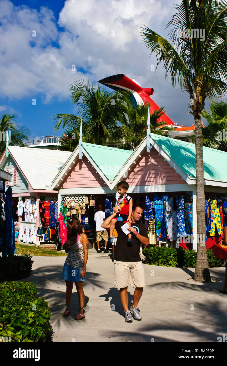 Lucayan cruise terminal and harbour marketplace Grand Bahama Bahamas ...