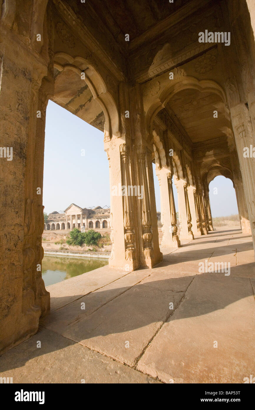 Corridor of a fort, Gwalior, Madhya Pradesh, India Stock Photo - Alamy