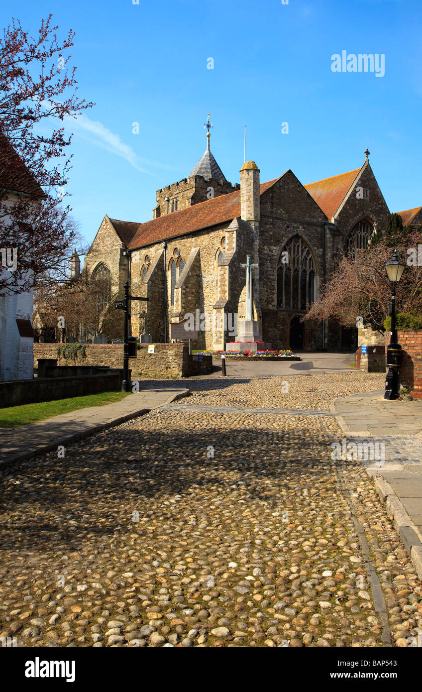 St marys church rye hi-res stock photography and images - Alamy