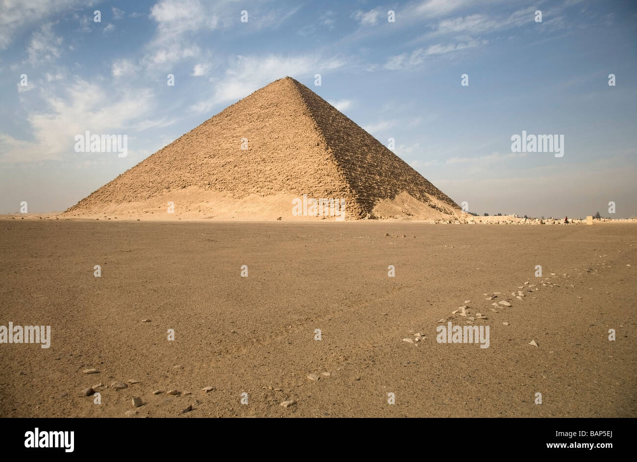 Dahshur, Egypt; The Red Pyramid Stock Photo - Alamy