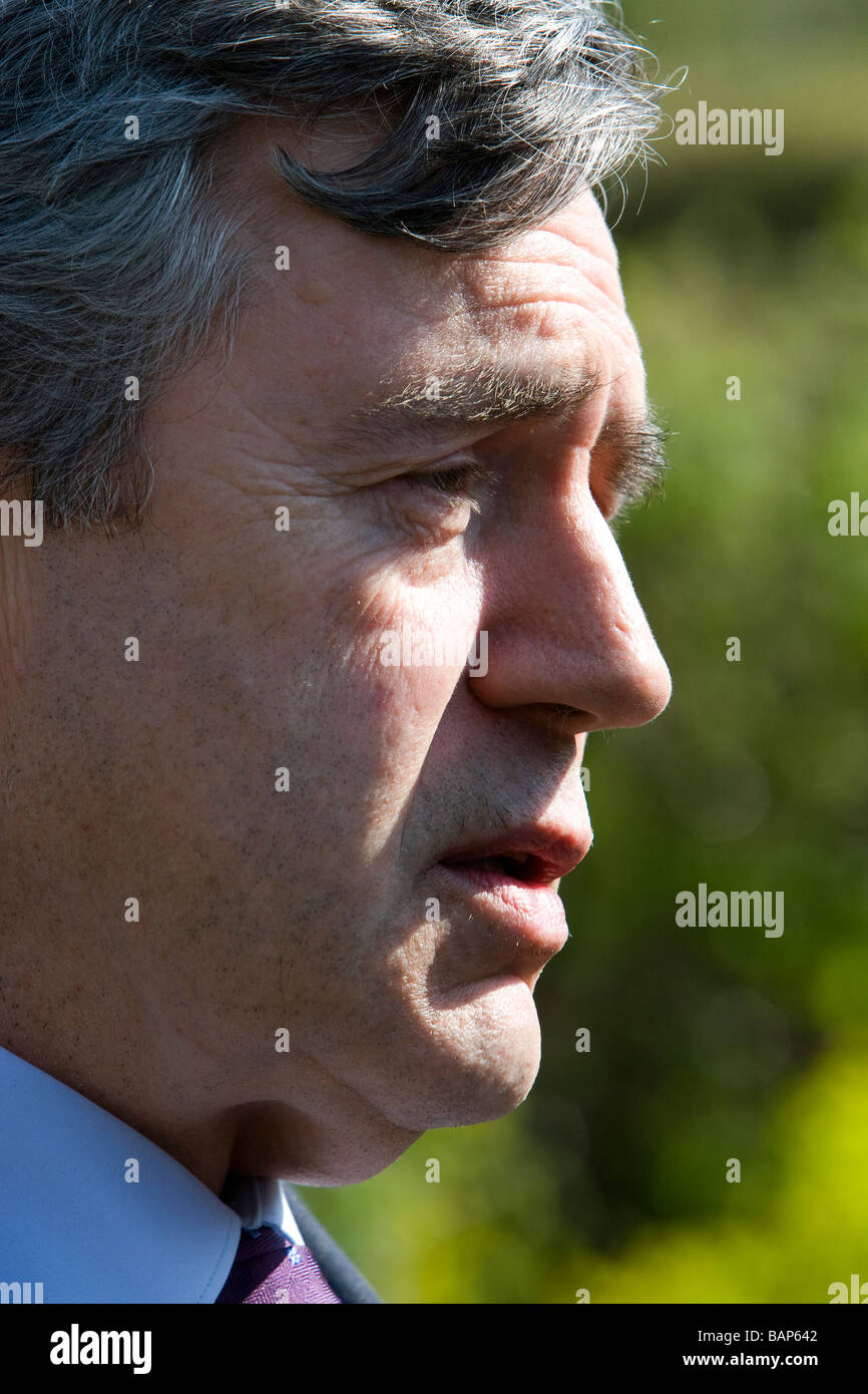 Gordon Brown MP the Prime Minister and former Chancellor of the ...