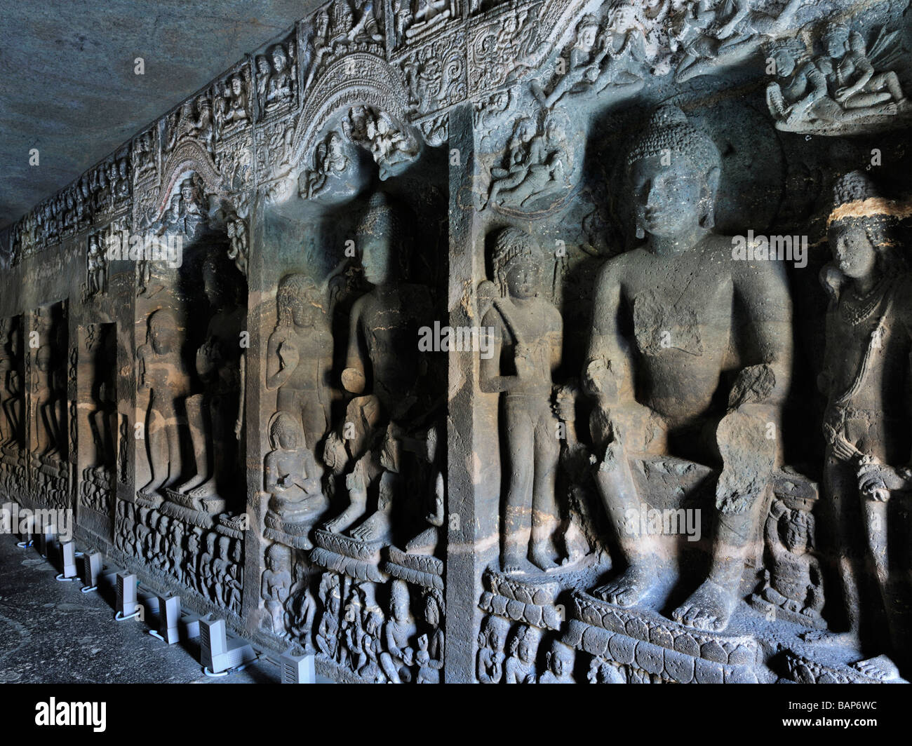 Ajanta Cave No 26 Stock Photo - Alamy
