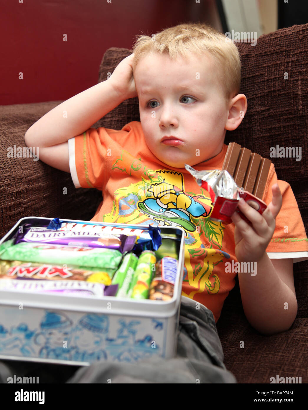 Fat four year old hi-res stock photography and images - Alamy
