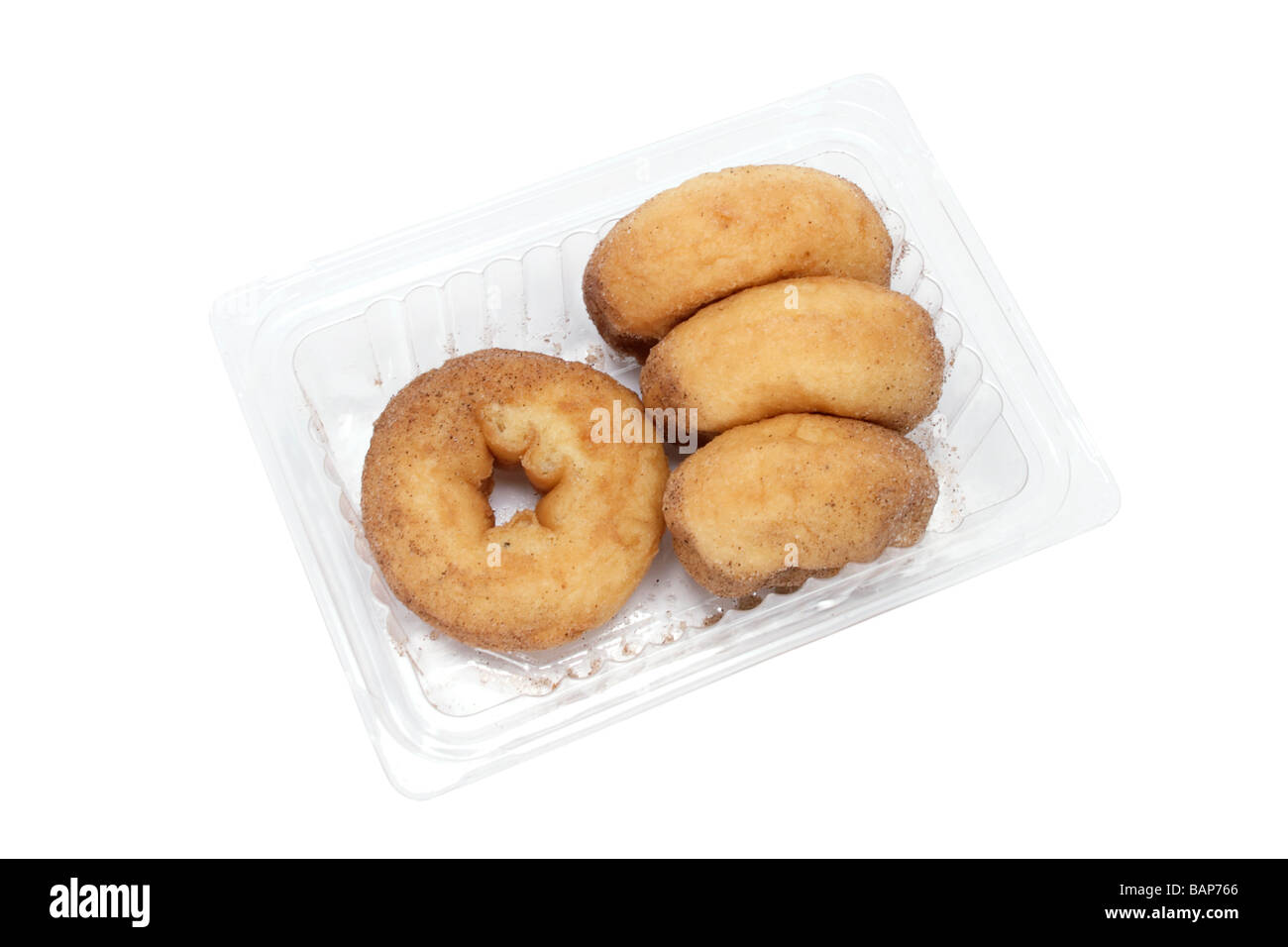 Cinnamon sugar doughnuts Cut Out Stock Images & Pictures - Alamy