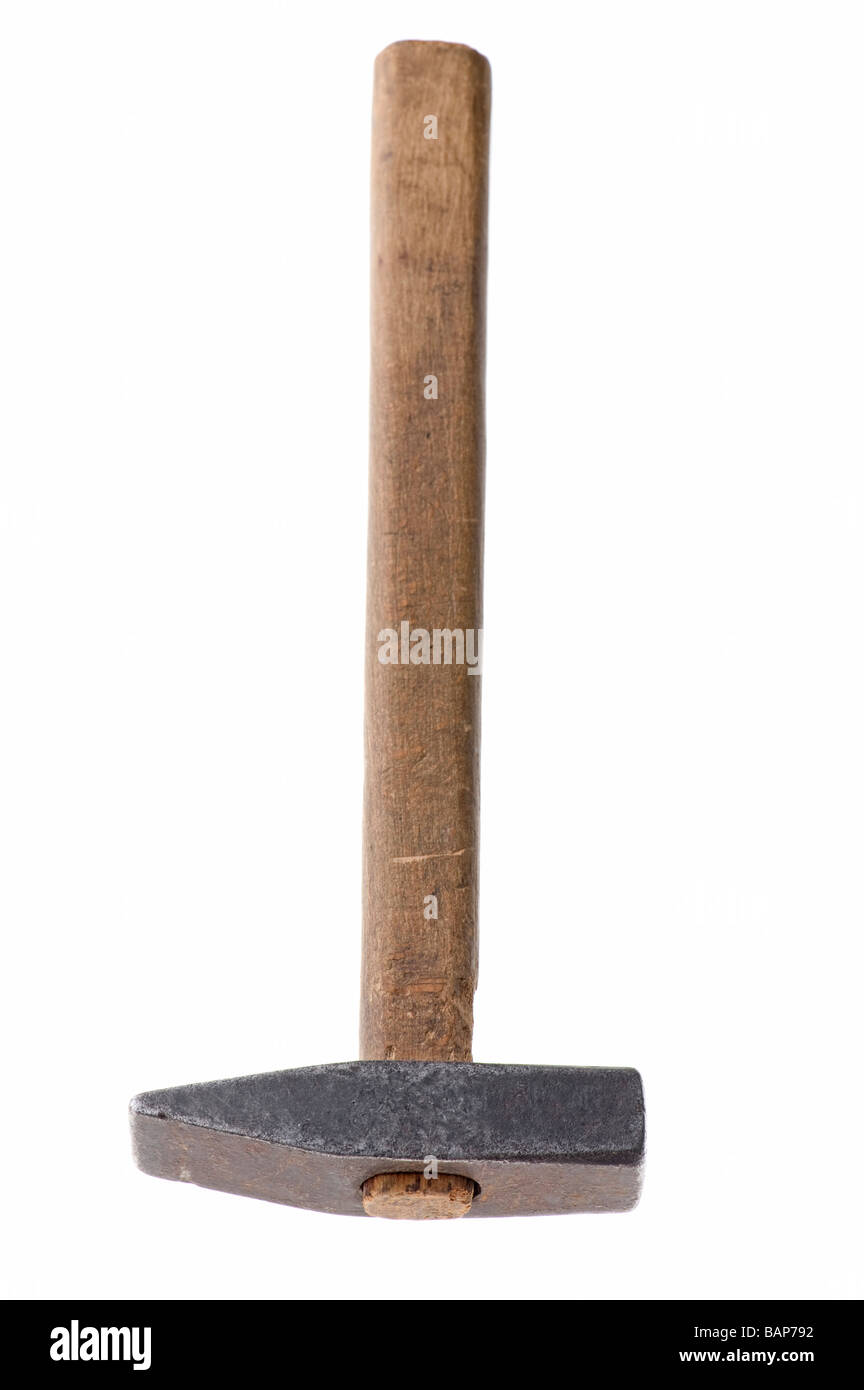 object on white tool hammer close up Stock Photo - Alamy
