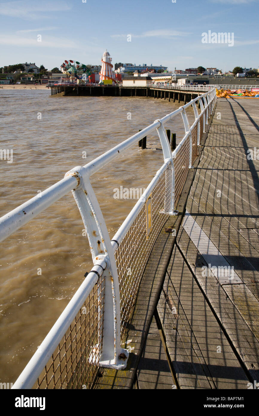 Clacton Pier, Clacton in Essex, England, UK Stock Photo - Alamy