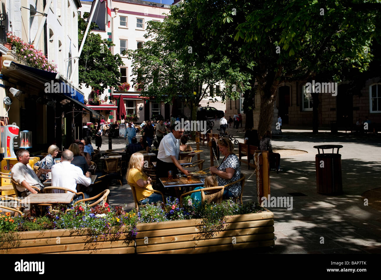 A series of photographs taken in St Helier Jersey ,The Channel Islands ...