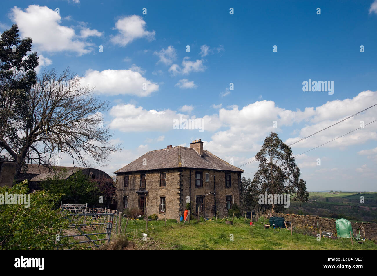 Hunshelf Hall near Stocksbridge in Sheffield Stock Photo - Alamy