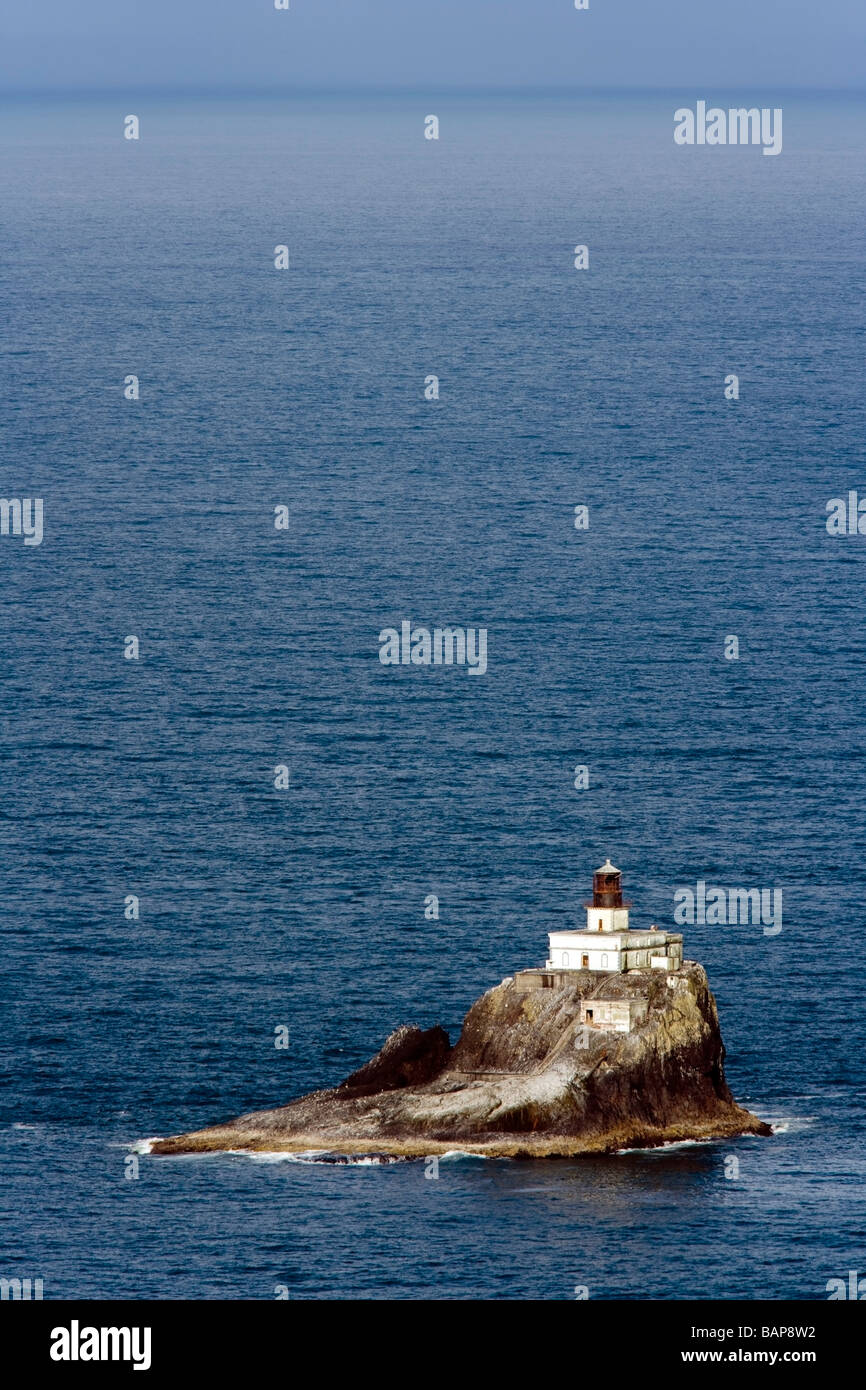 View of Tillamook Rock Lighthouse from Ecola State Park - Cannon Beach ...