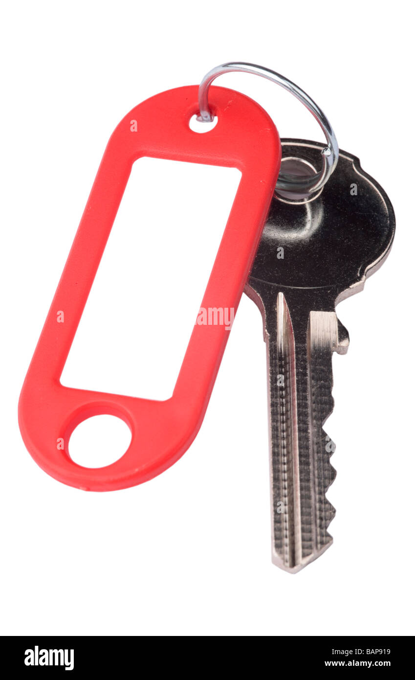 Key tag Cut Out Stock Images & Pictures - Alamy