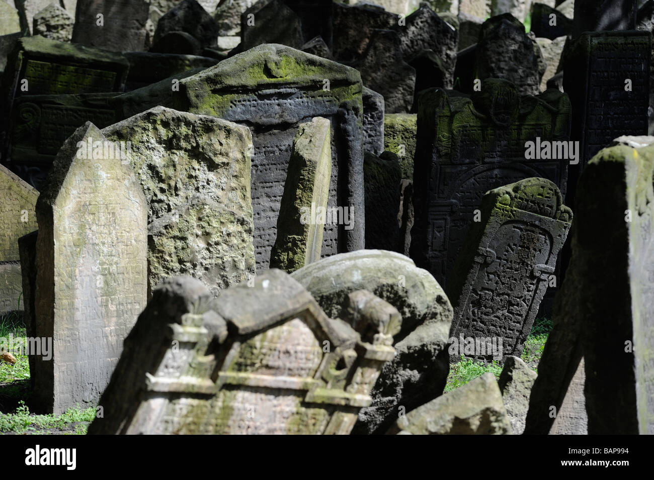 Prague jewish quarter sun hi-res stock photography and images - Alamy