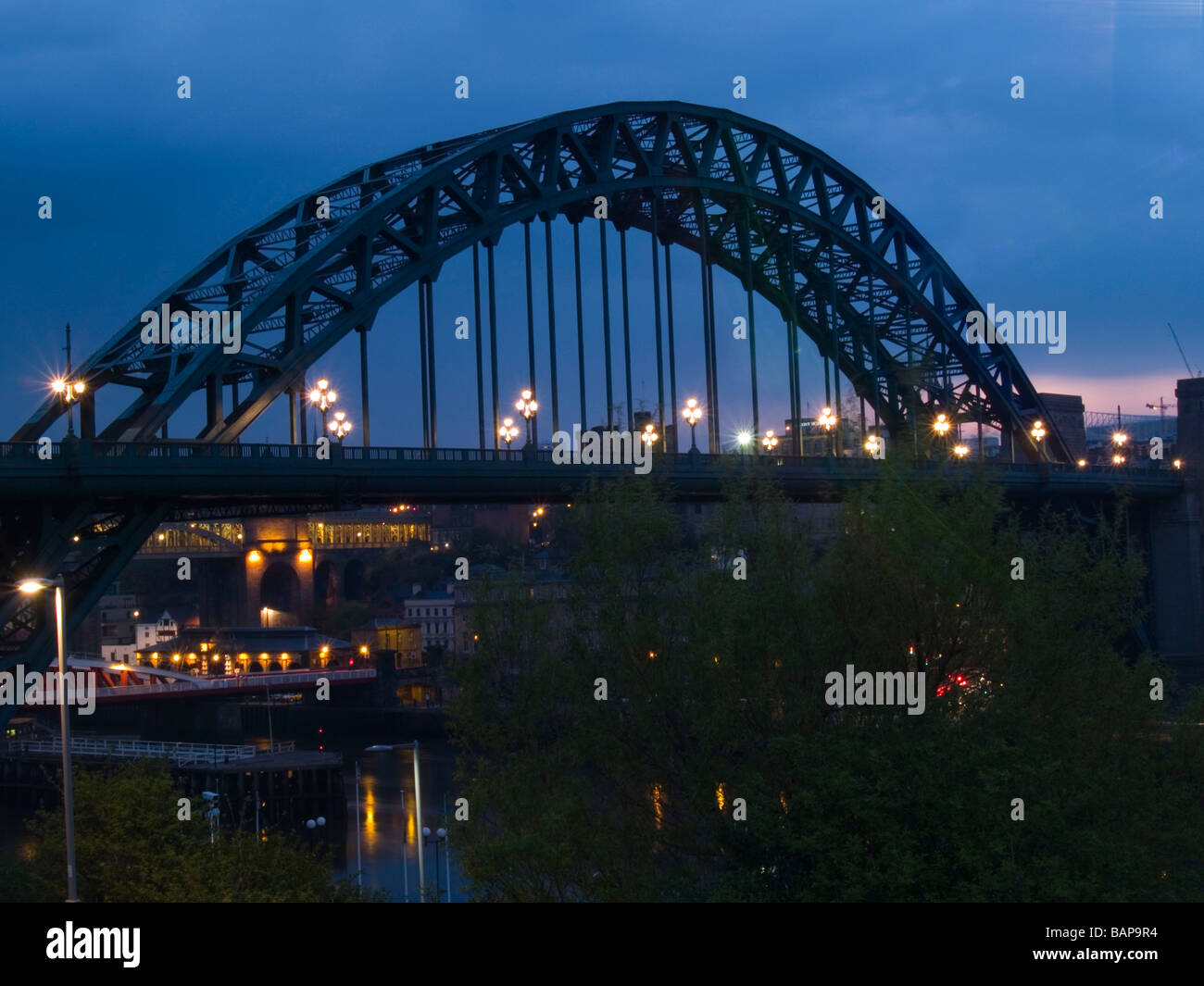 The iconic view of the tyne bridge hi-res stock photography and images ...