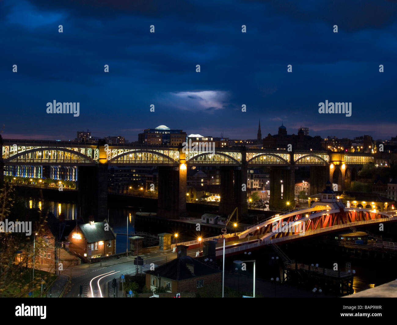 Iconic road rail bridges hi-res stock photography and images - Alamy