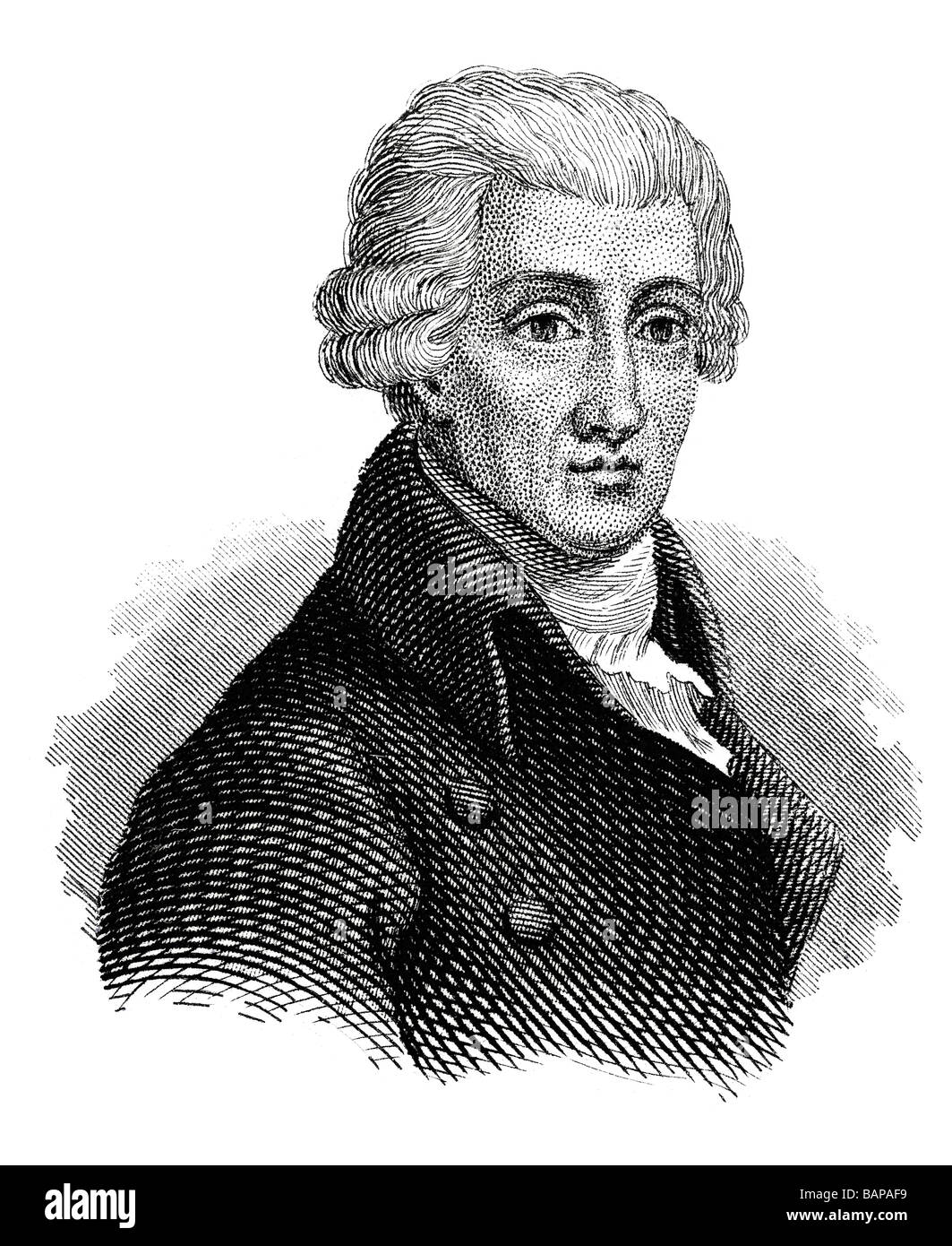 Vintage illustration of joseph haydn hi-res stock photography and ...