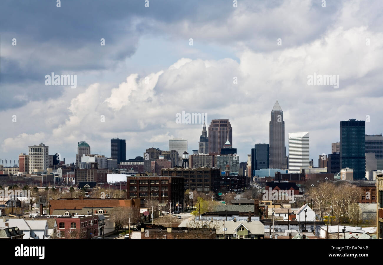 Downtown Cleveland - seen from another angle Stock Photo - Alamy