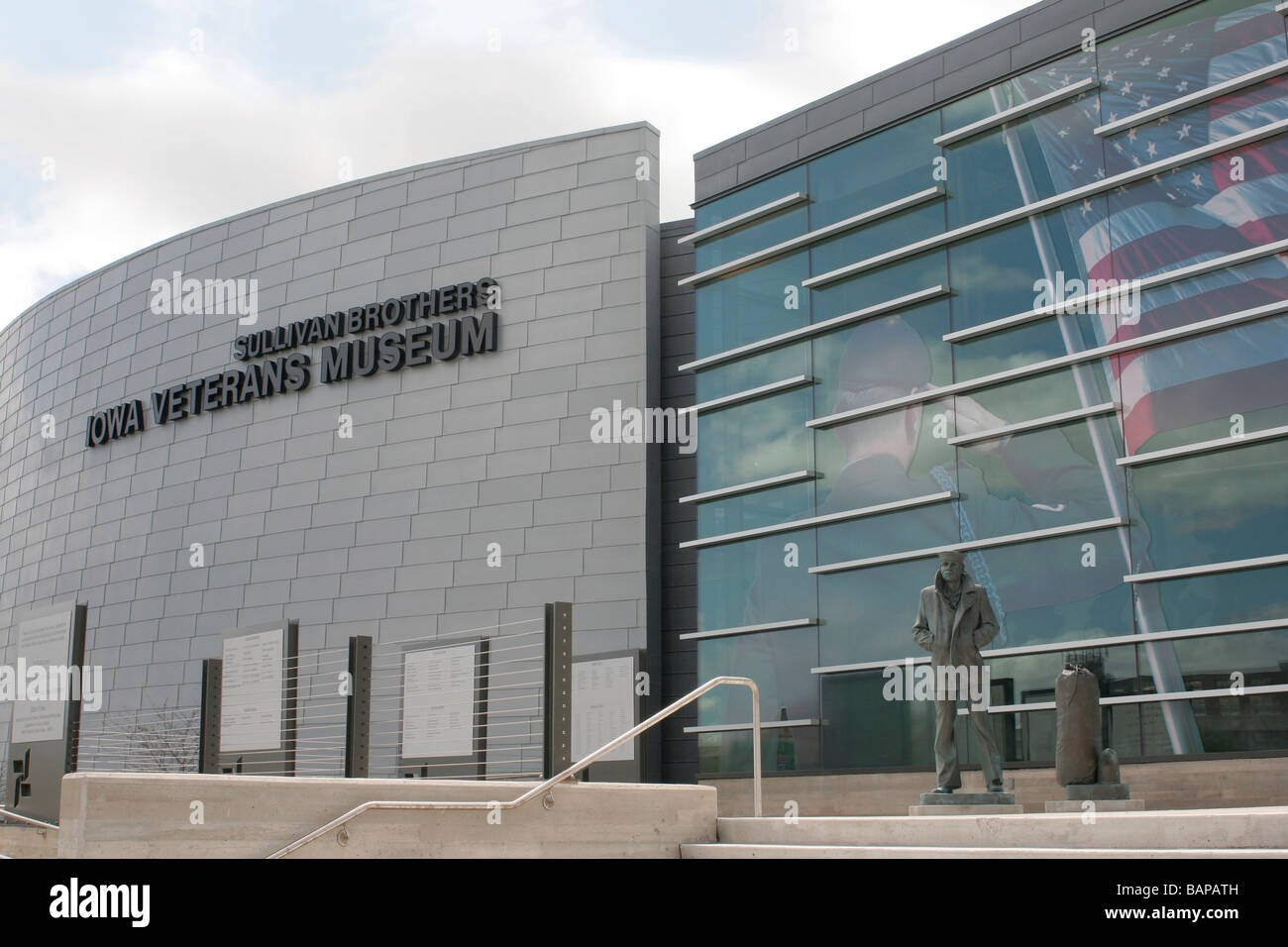 Sullivan brothers Iowa Veterans Museum Waterloo Iowa Stock Photo - Alamy