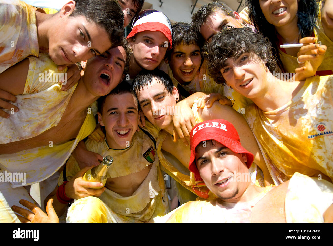 Fiestas in Spain Stock Photo - Alamy