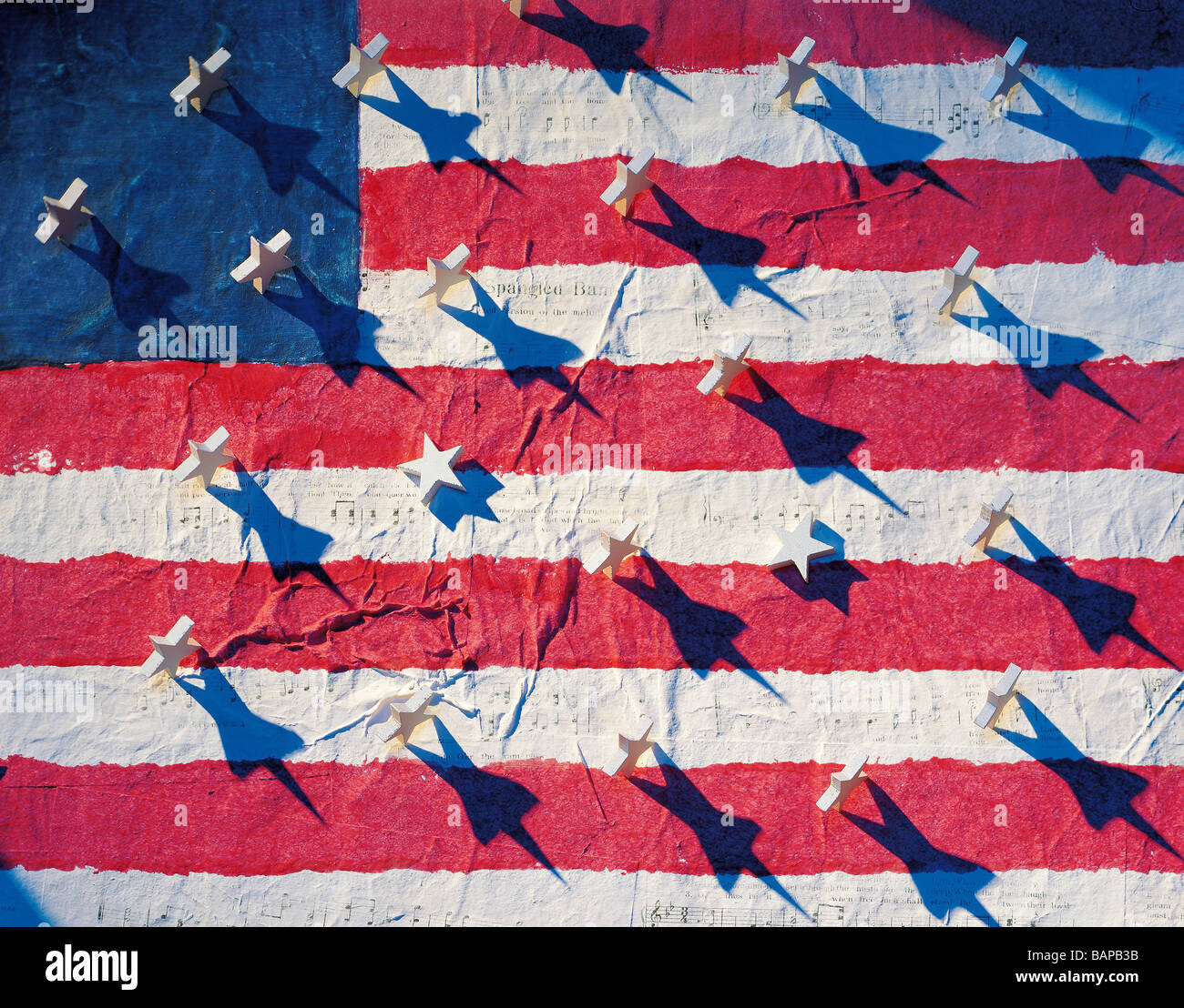 Star spangled banner music hi-res stock photography and images - Alamy