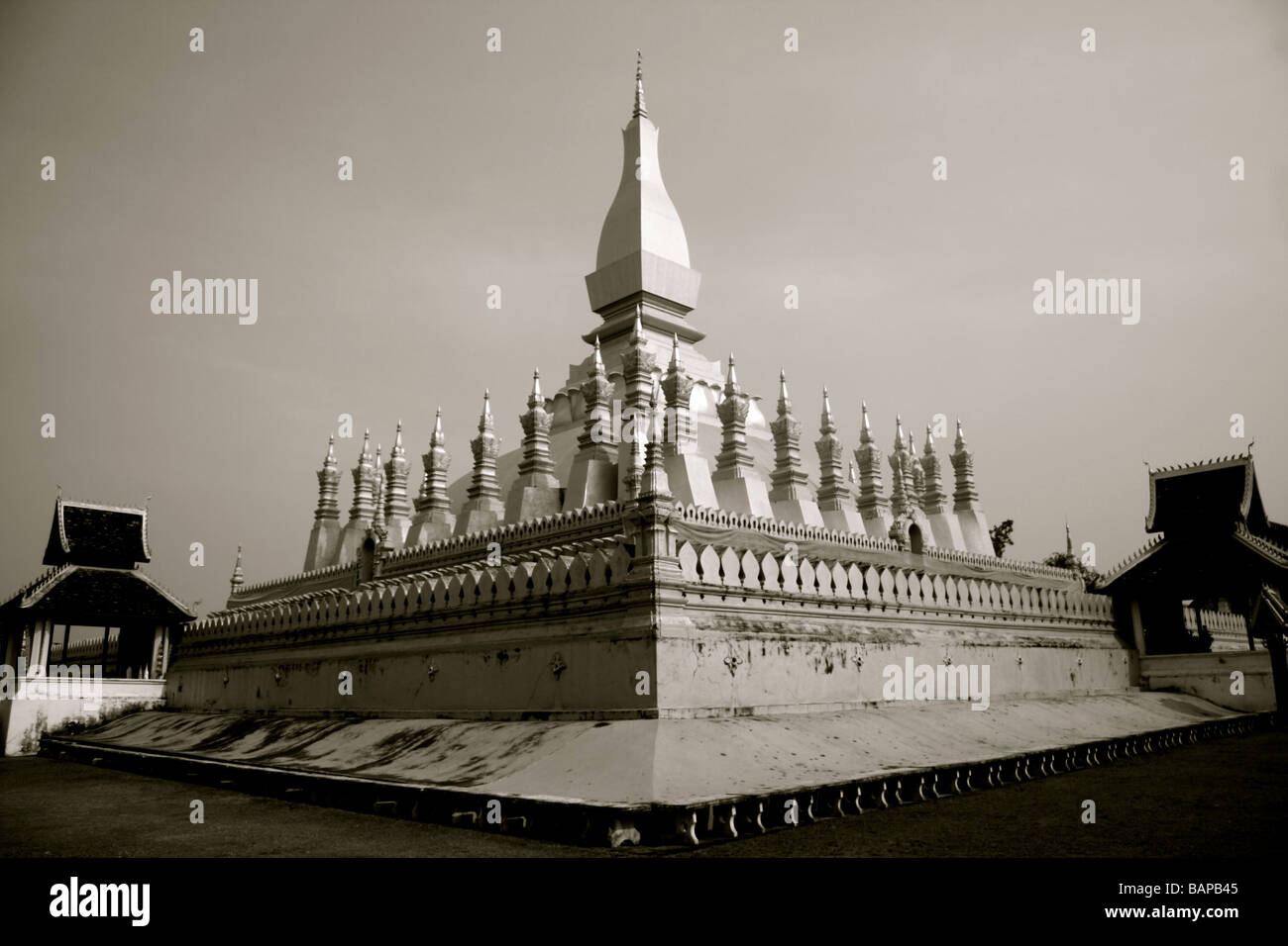 the Pha That Luang Stock Photo - Alamy