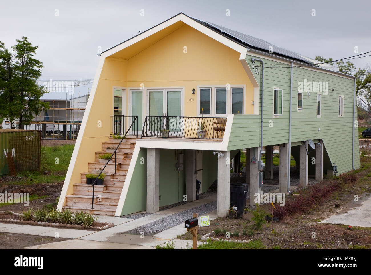Make It Right Home in New Orleans' Lower Ninth Ward Stock Photo - Alamy