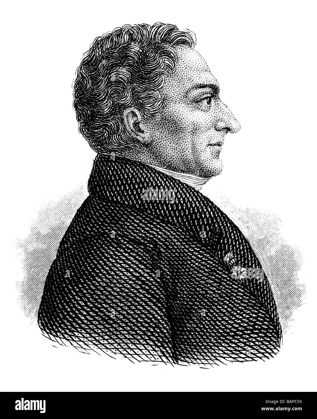 Constantin François de Chassebœuf, comte de Volney Stock Photo - Alamy