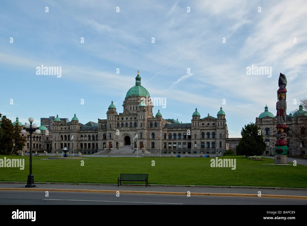 Parliament building in Victoria BC Canada Stock Photo - Alamy