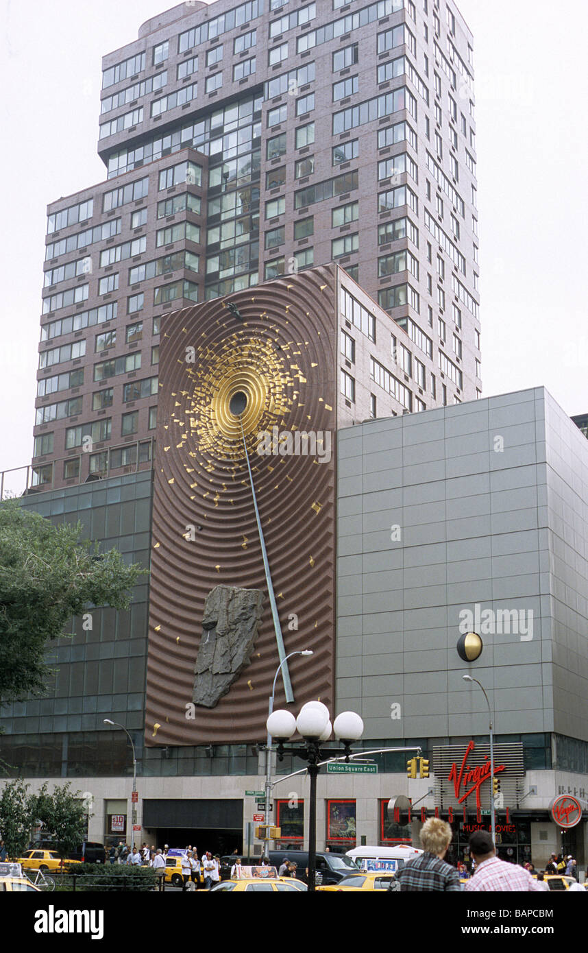 New York, One Union Square South, at SE corner of Union Square Stock ...